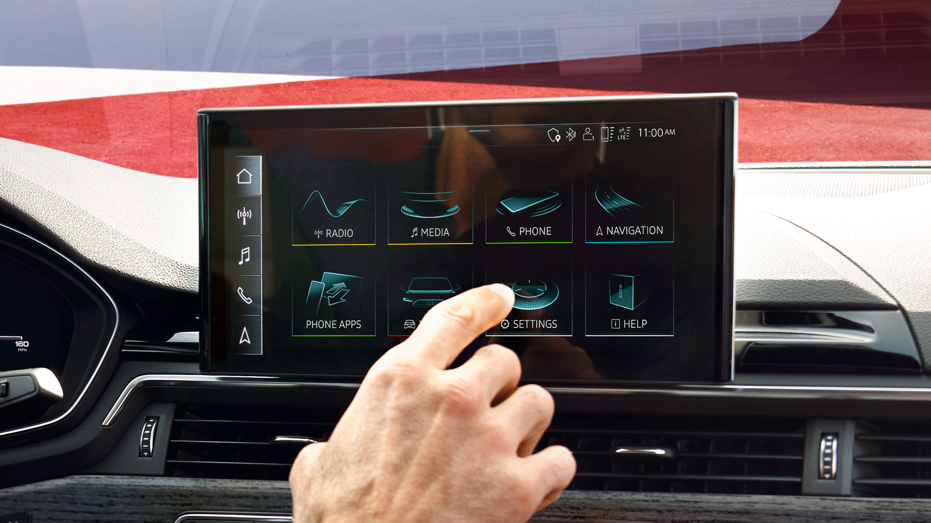 2023 Audi A4 Interior Green Audi